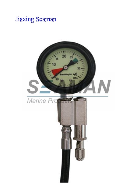 SCBA Pressure Gauge with Alarm Whistle