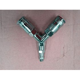 Breathing Apparatus Three Way Connector SCBA quick connector